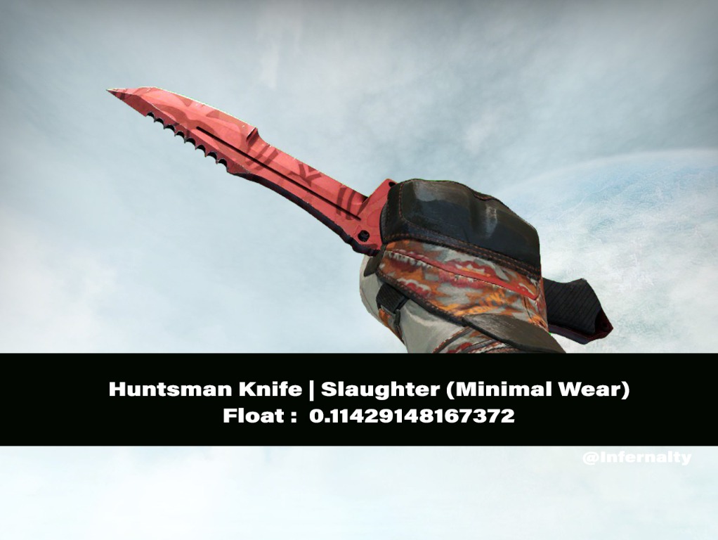 (FULL ANGEL PATTERN) Huntsman Knife Slaughter MW CSGO SKINS KNIVES ...