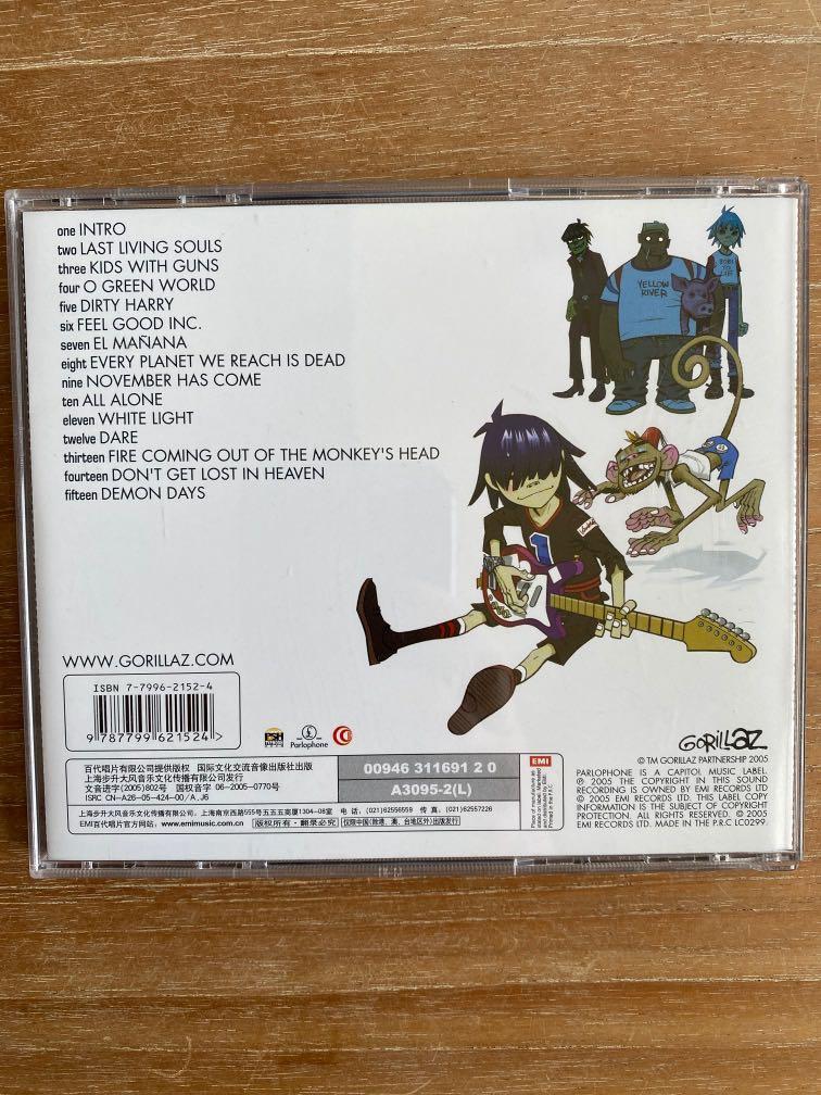 Gorillaz - Demon Days CD album, Hobbies & Toys, Music & Media, CDs ...