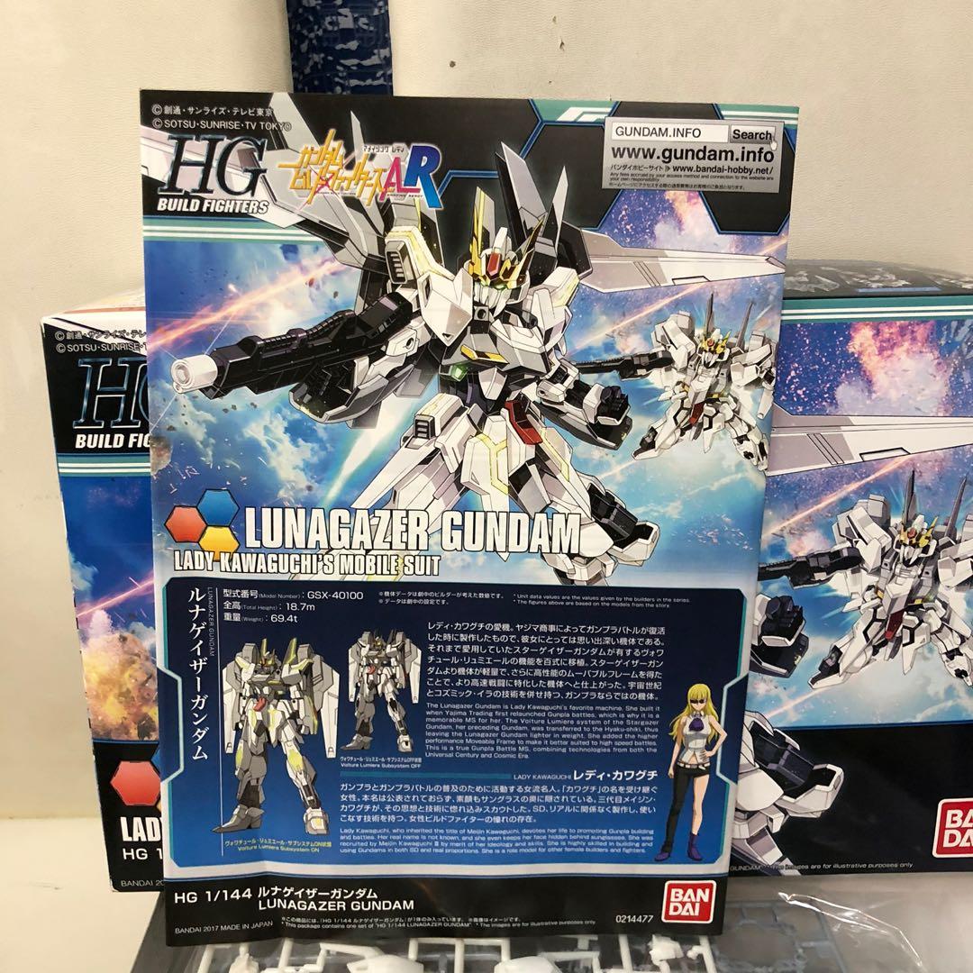 (只限順豐到付)機動戰士高達HG GUNDAM 1/144 HGBF BUILD FIGHTERS LUNAGAZER GUNDAM 高達模型玩具, 興趣及遊戲, 玩具 & 遊戲類 ...