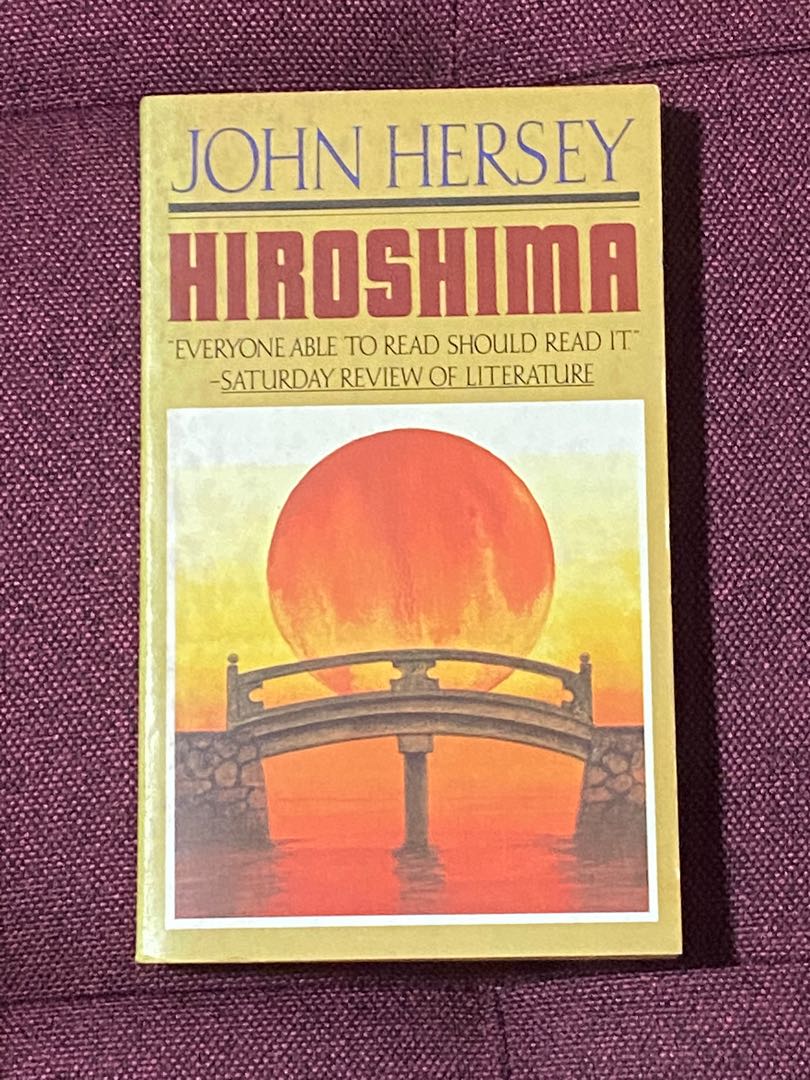 Hiroshima by John Hersey, Hobbies & Toys, Books & Magazines, Fiction ...