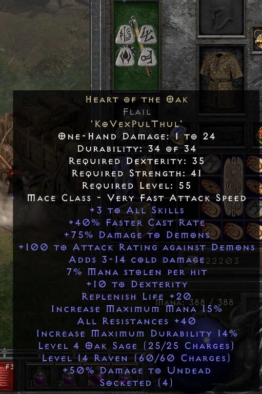 HOTO perfect 40% - Diablo 2 Resurrected, Video Gaming, Gaming ...