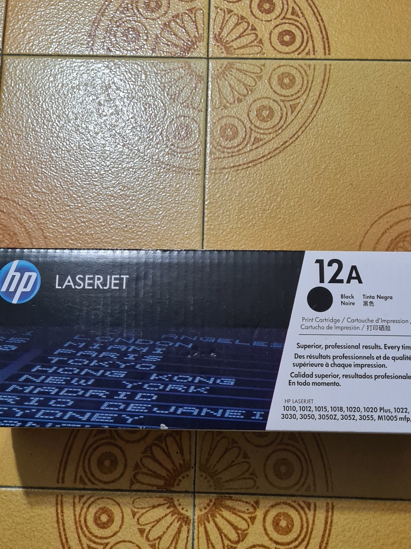 HP laserjet 12a Q2612A, Computers & Tech, Printers, Scanners & Copiers ...