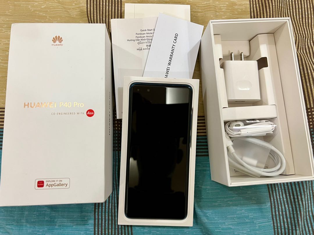 Huawei P40 Pro NTC 256gb deep sea blue, Mobile Phones & Gadgets, Mobile Phones, Android Phones ...