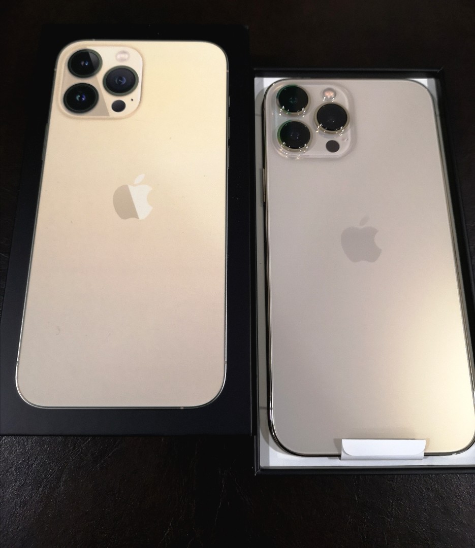 Iphone 13 pro max gold 512gb, Mobile Phones & Gadgets, Mobile Phones ...