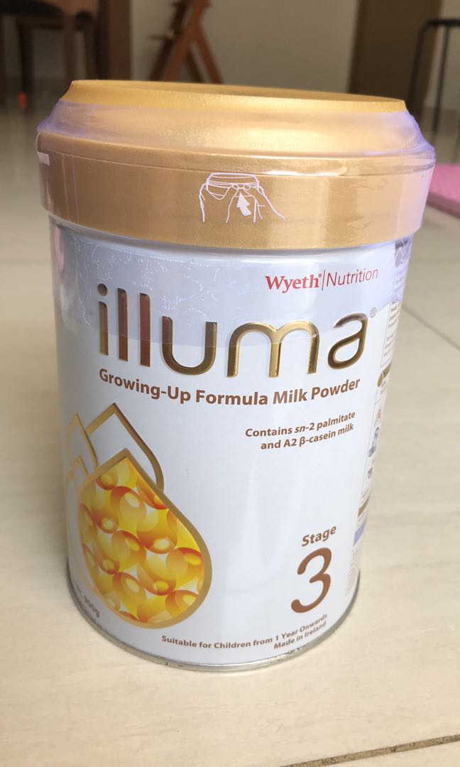 ILLUMA Stage 3 Growing Up Baby Formula 900g, Babies & Kids, Nursing & Feeding, Breastfeeding ...