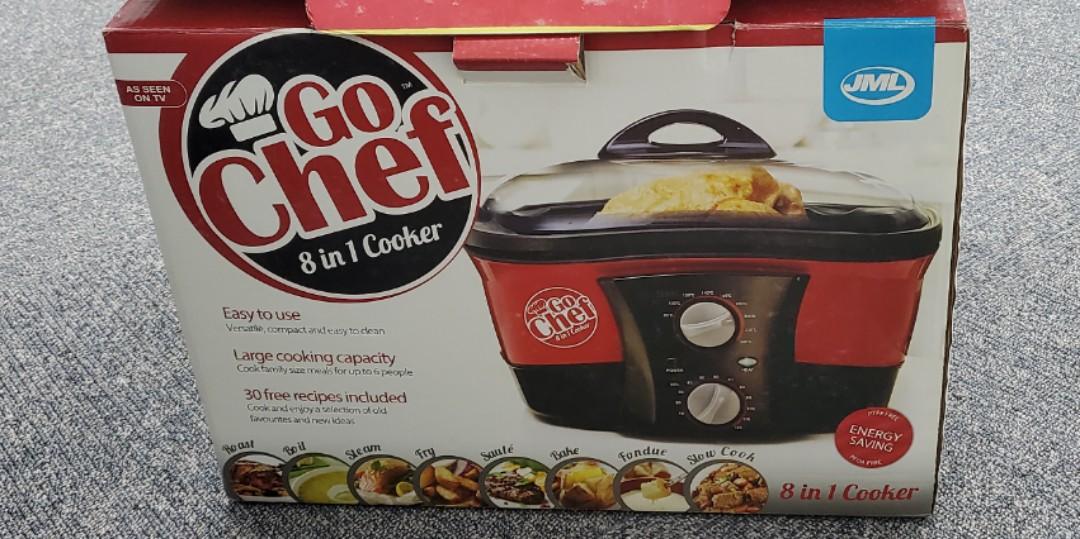JML Go Chef 8 in 1 Non-stick Multi Cooker, TV & Home Appliances ...