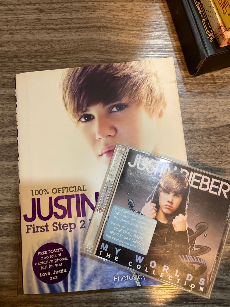 Justin Bieber Music CD & BOOK, Hobbies & Toys, Music & Media, CDs ...