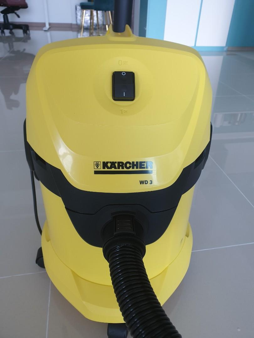 Karcher wet/dry WD3 vacuum cleaner, TV & Home Appliances, Vacuum Cleaner & Housekeeping on Carousell