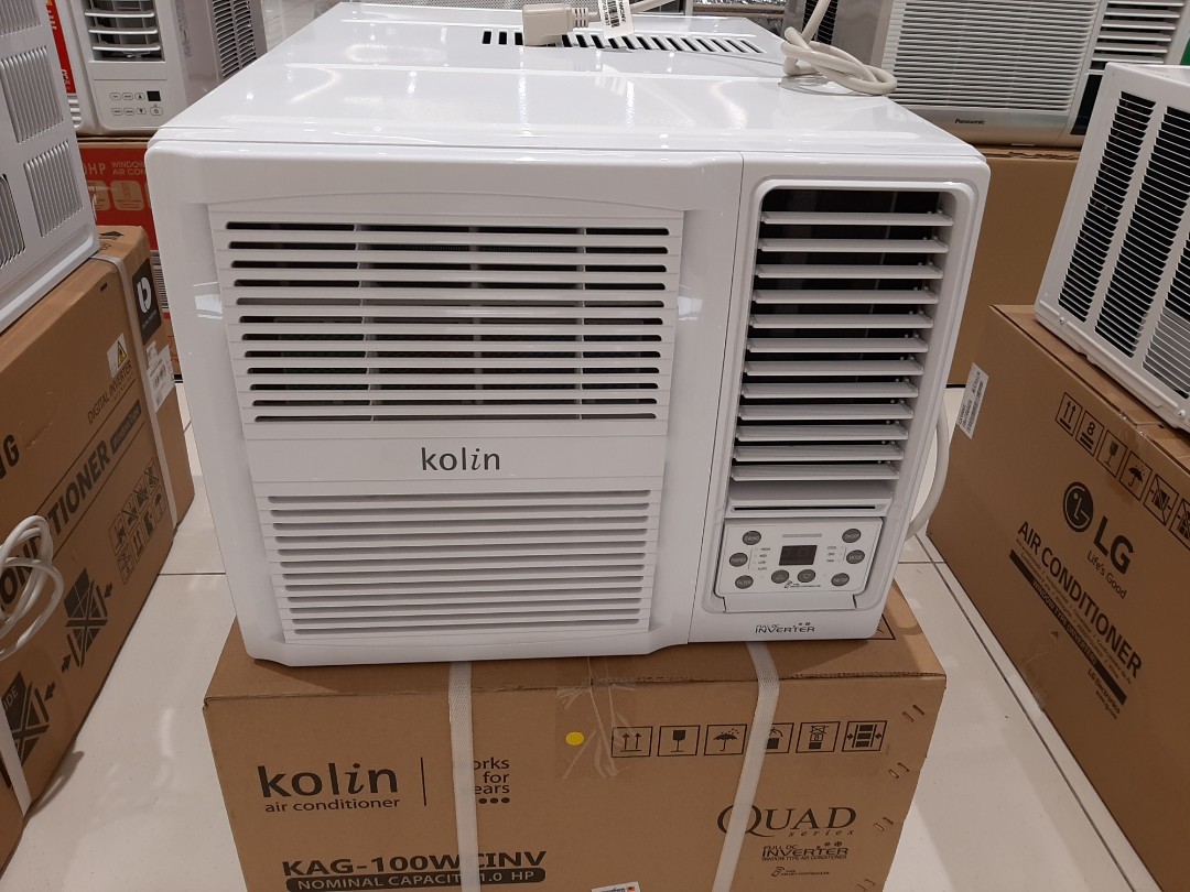 Kolin window type Inverter aircon, TV & Home Appliances, Air ...