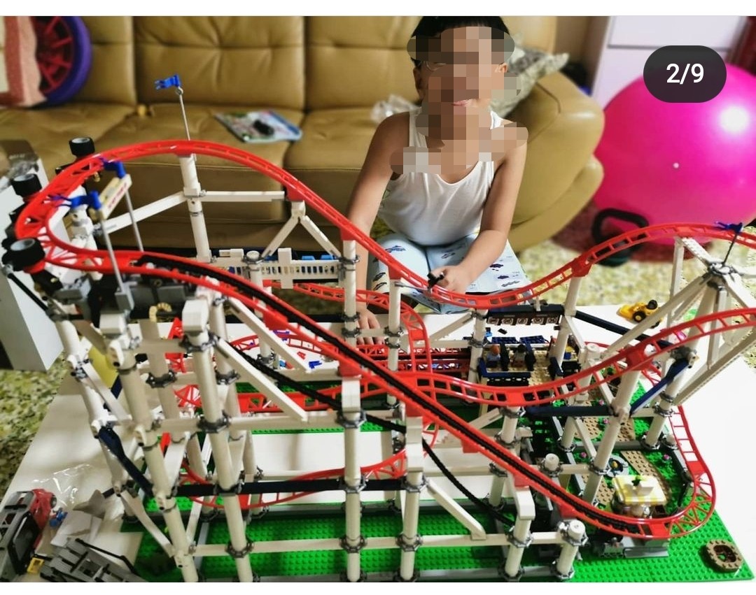 Lego rollercoaster, Hobbies & Toys, Toys & Games on Carousell