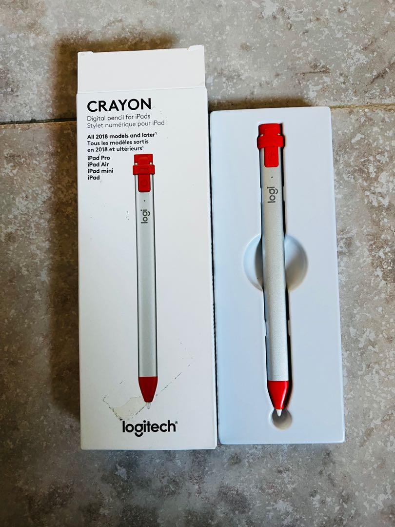 Logitech Crayon pencil, Mobile Phones & Gadgets, Tablets, iPad on Carousell