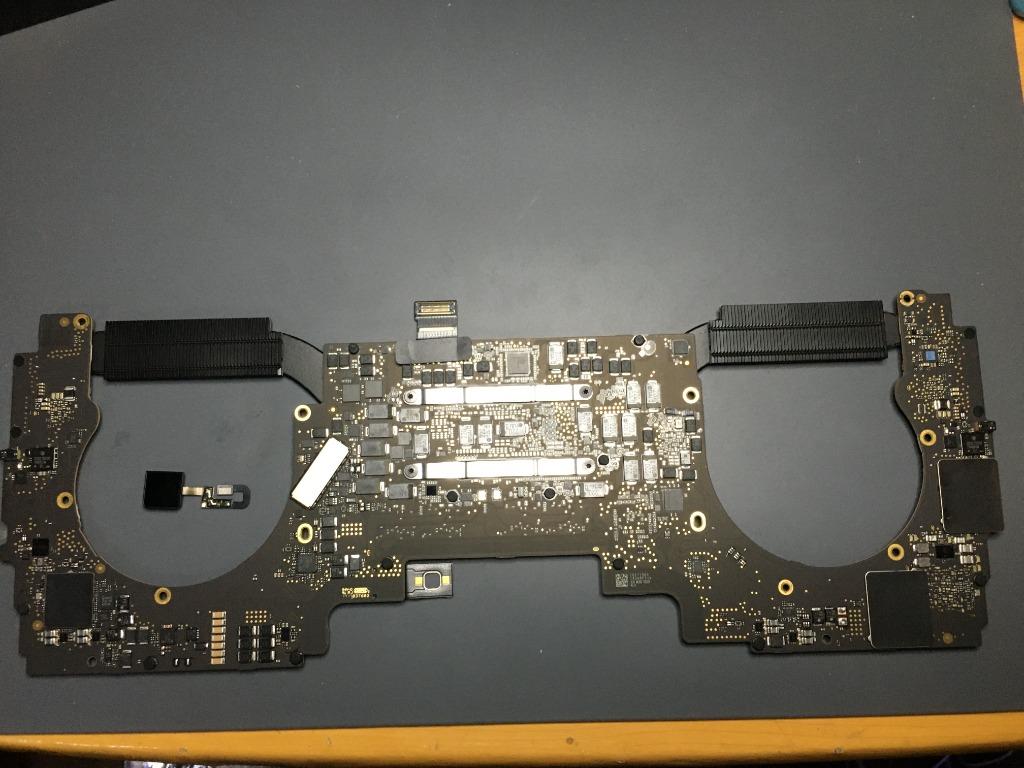 Macbook Pro 13-Inch 2017 Logic Board with Touch ID A1706, Computers & Tech, Parts & Accessories ...