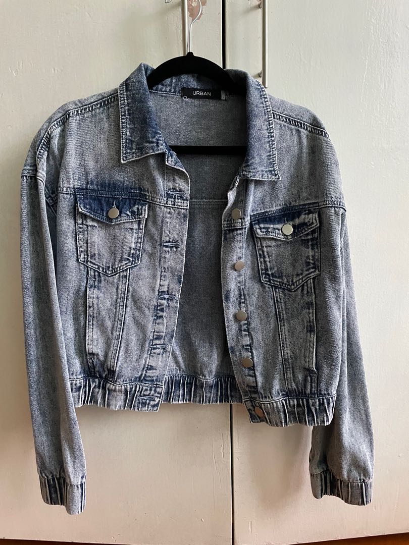 Maong jacket, Women's Fashion, Coats, Jackets and Outerwear on Carousell