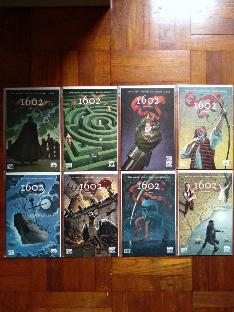 Marvel Comics Marvel Knights 1602 by Neil Gaiman and Andy Kubert ...