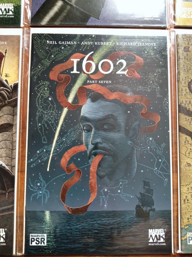 Marvel Comics Marvel Knights 1602 by Neil Gaiman and Andy Kubert ...