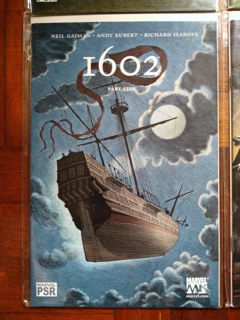 Marvel Comics Marvel Knights 1602 by Neil Gaiman and Andy Kubert ...