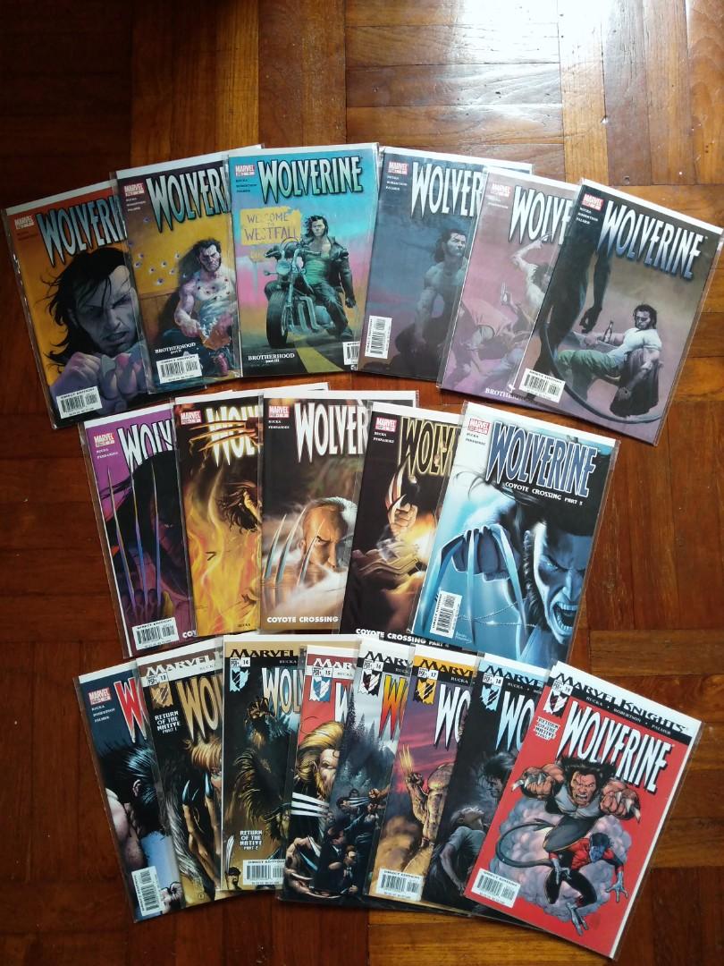 Marvel Comics Marvel Knights Wolverine by Greg Rucka Complete Run ...