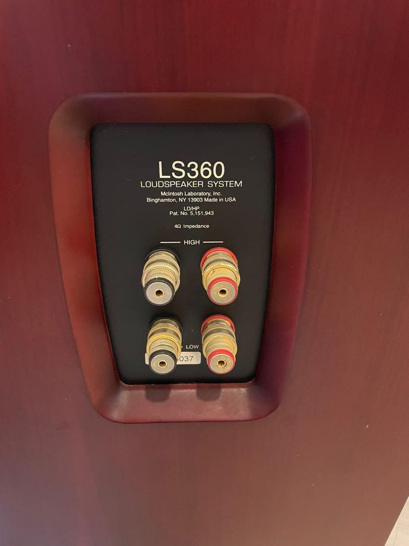 McIntosh LS360 Floorstanding Speakers, Audio, Soundbars, Speakers ...