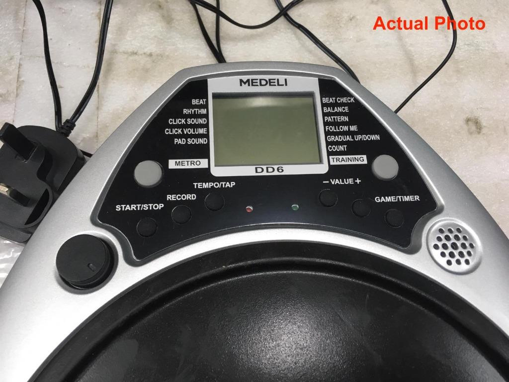 MEDELI Digital Practice Drum (Showpiece Display used set) DD6, Hobbies ...