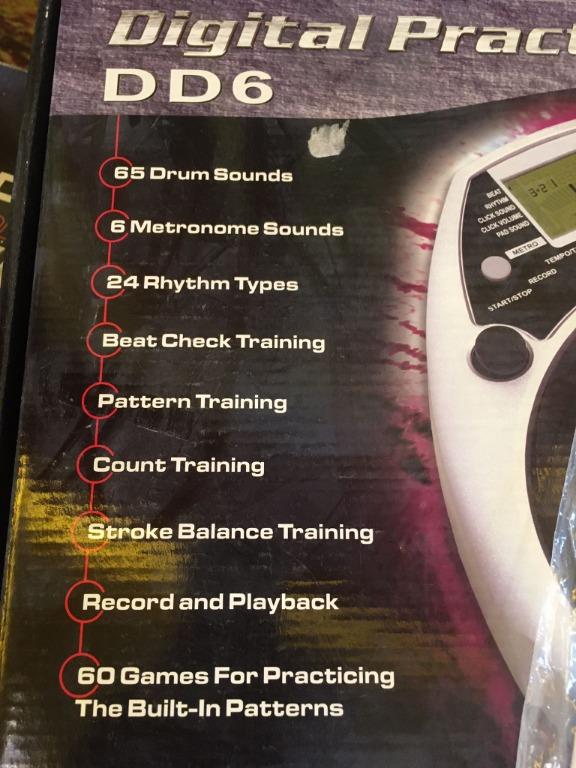 MEDELI Digital Practice Drum (Showpiece Display used set) DD6, Hobbies ...