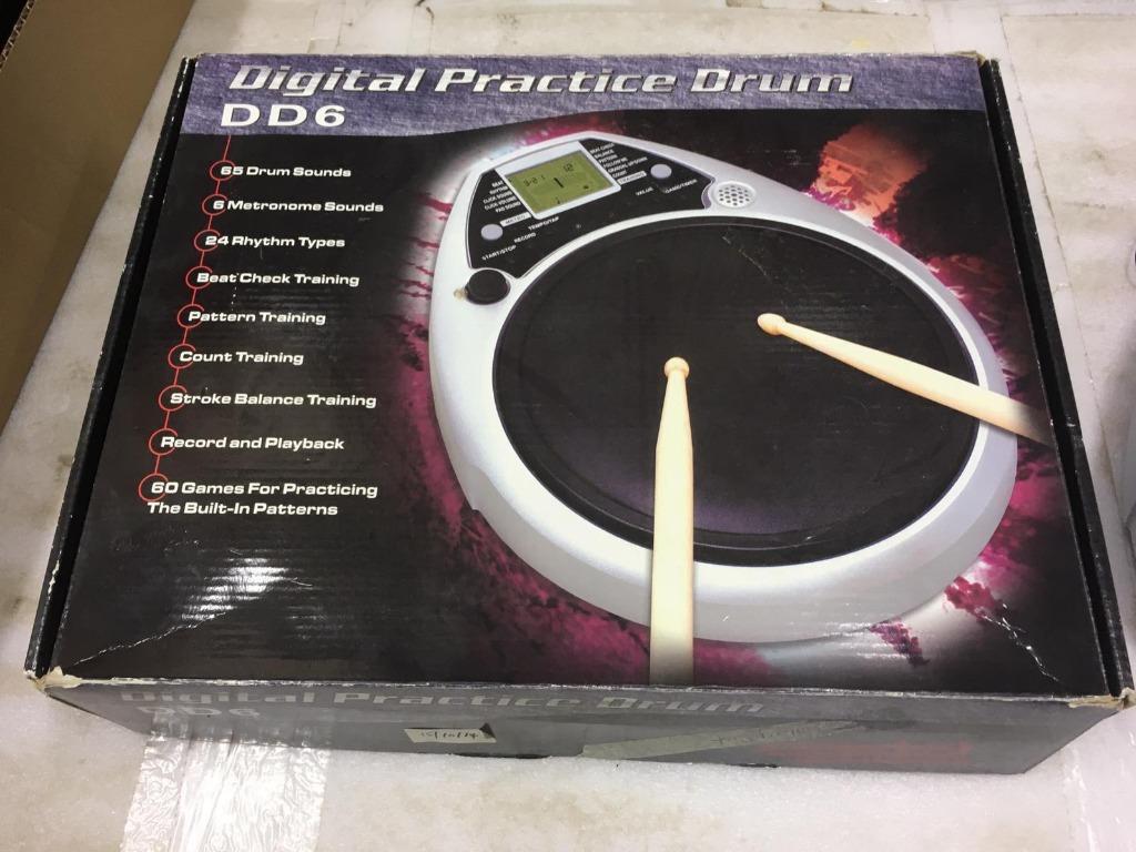 MEDELI Digital Practice Drum (Showpiece Display used set) DD6, Hobbies ...