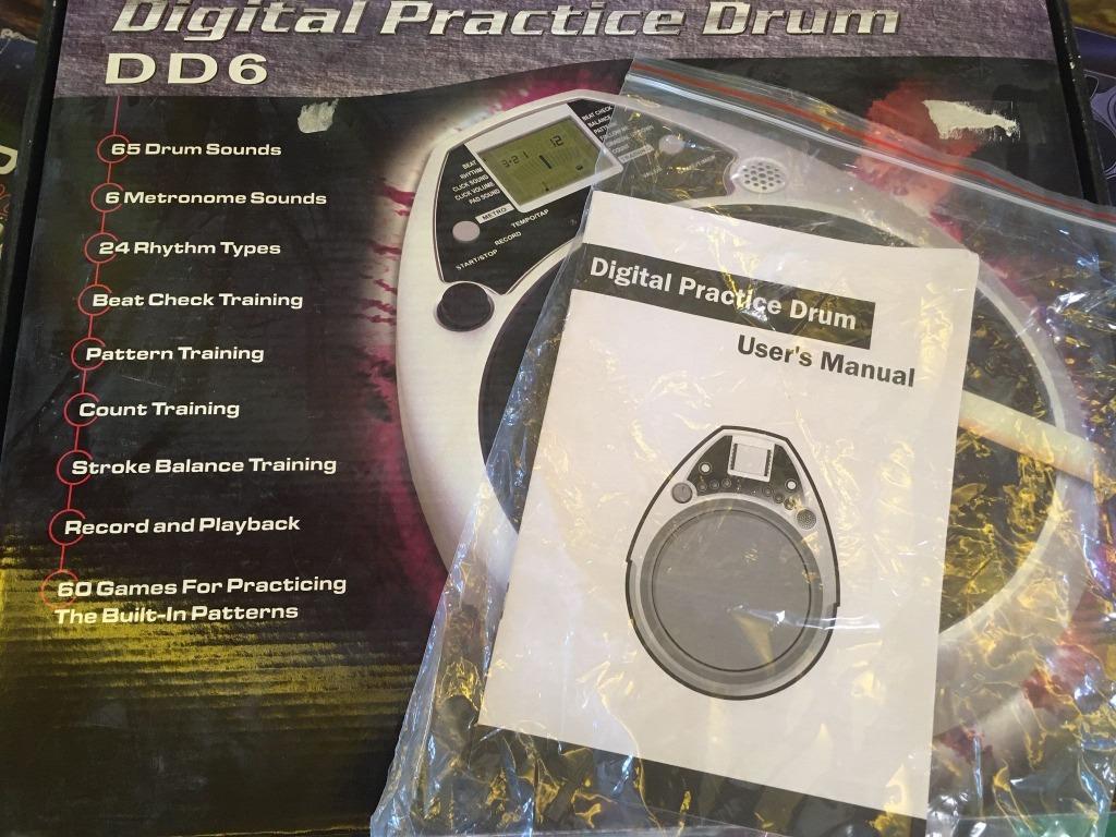 MEDELI Digital Practice Drum (Showpiece Display used set) DD6, Hobbies ...