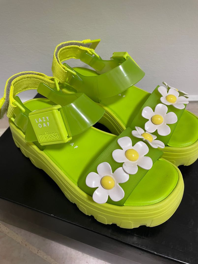 MelissaXLazyOaf Daisy Platforms, Women's Fashion, Footwear, Sandals on ...