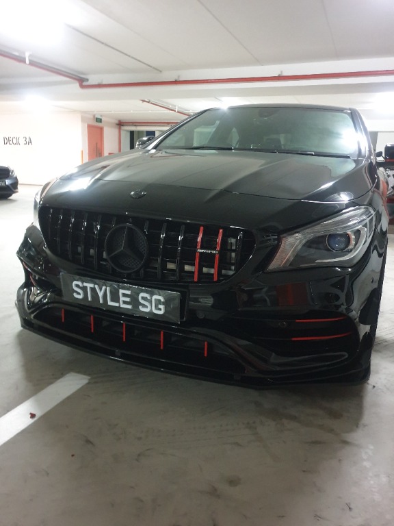 Mercedes-Benz CLA-Class CLA200 AMG Line - Red 3M Reflective Sticker ...