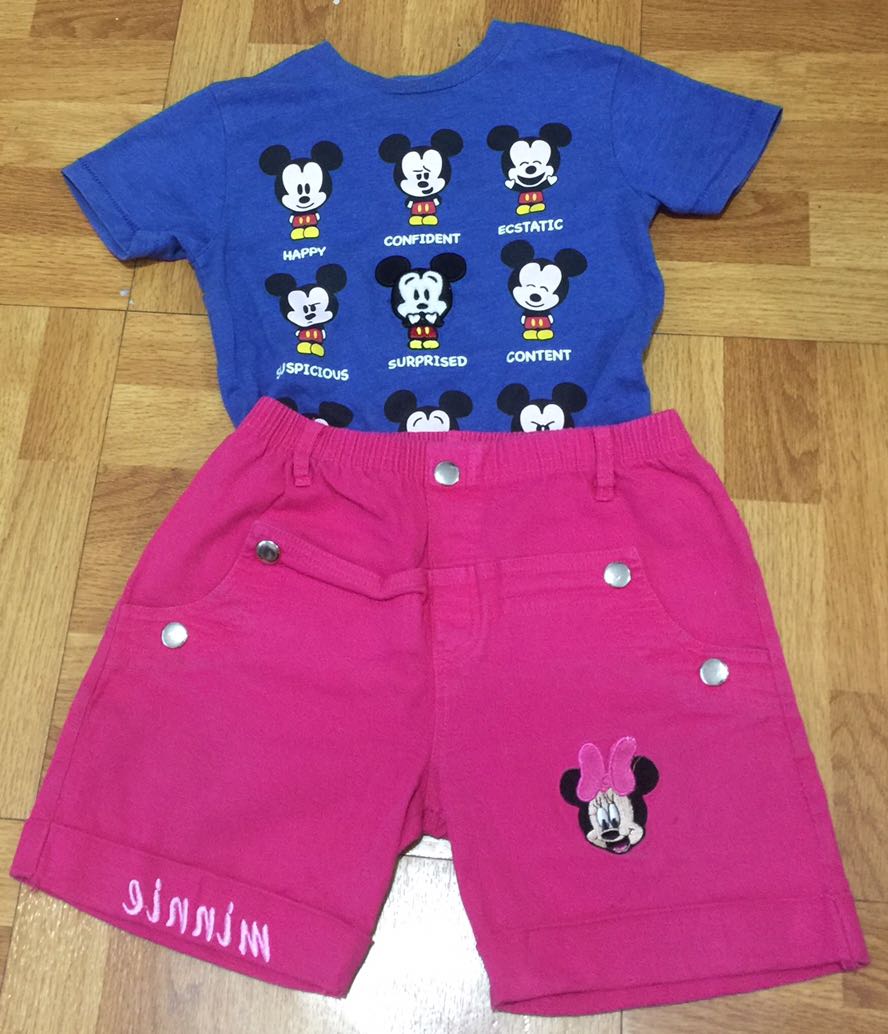 Minnie and Mickey Mouse Clothes for Kids, Babies & Kids, Babies & Kids ...