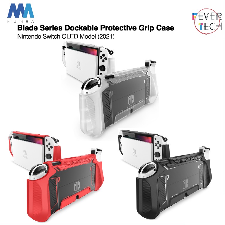 Mumba Blade Series Dockable Protective Grip Case For Nintendo Switch