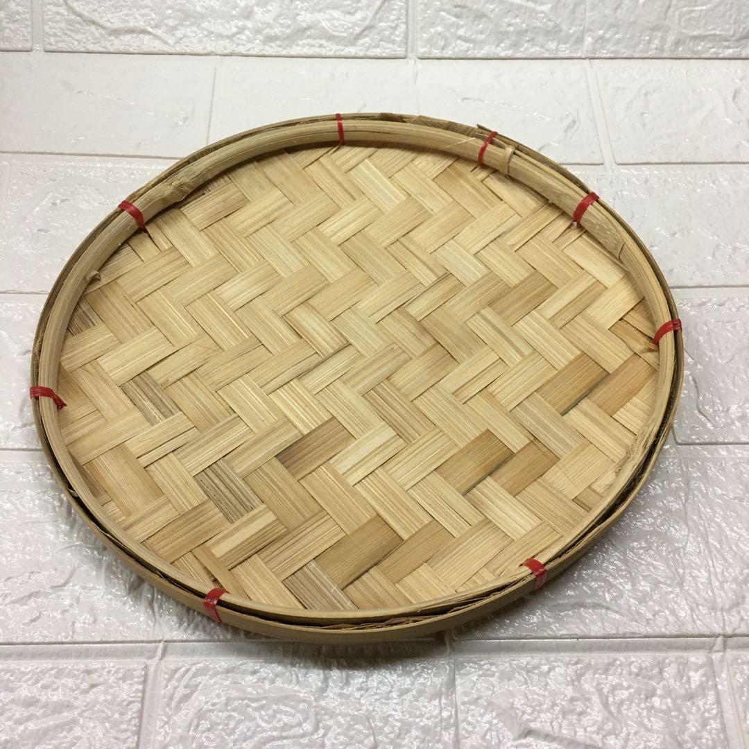 Native weave round bilao, Furniture & Home Living, Bathroom & Kitchen ...