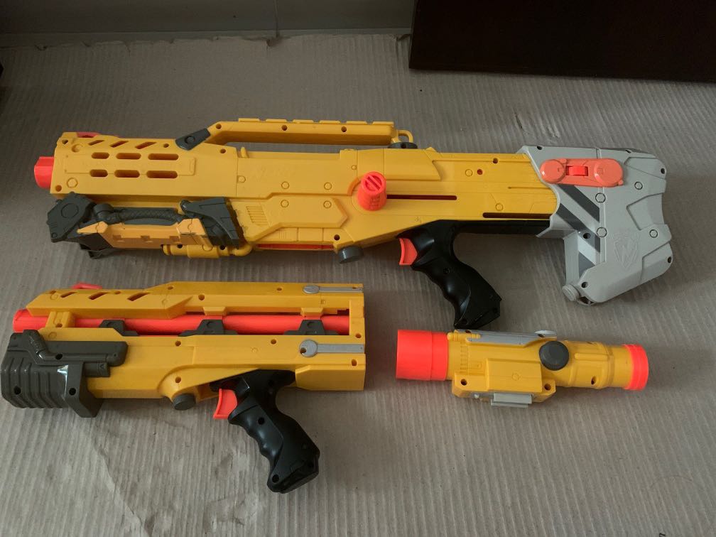 Nerf Longshot (Broken), Hobbies & Toys, Toys & Games on Carousell