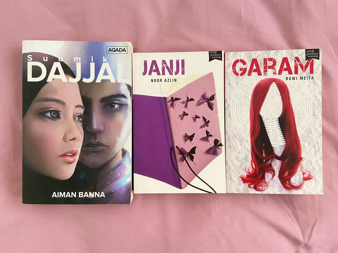 Novel Fixi Janji Garam / Suamiki Dajjal (Buku Pre-loved Bahasa Melayu ...