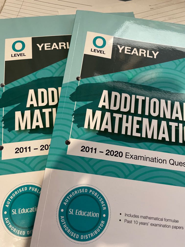 O Level TYS Yearly & Topical Additional Math, Hobbies & Toys, Books & Magazines, Assessment ...