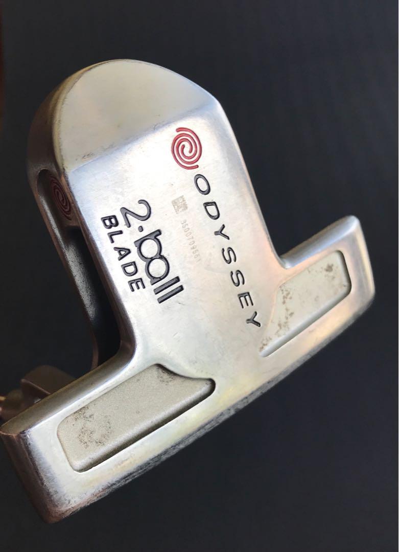 Odyssey 2-ball Blade, Sports Equipment, Sports & Games, Golf on Carousell