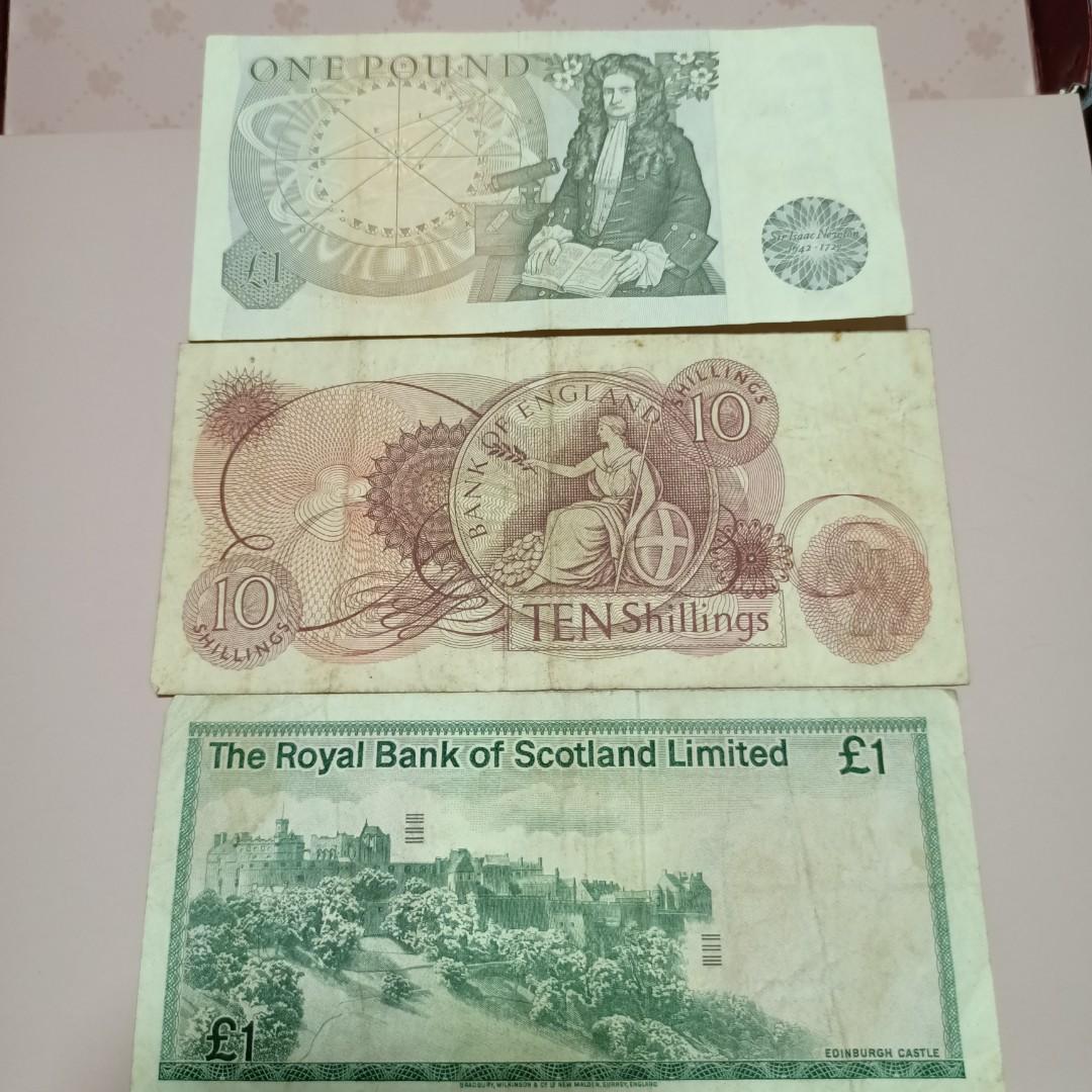 Old UK bank note, Hobbies & Toys, Memorabilia & Collectibles, Vintage ...
