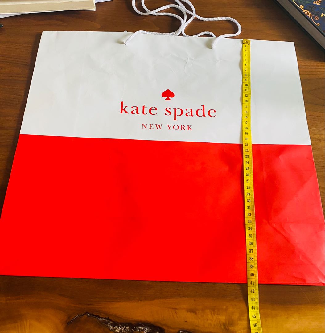 Original KateSpade paper bag L/XL, Women's Fashion, Bags & Wallets ...