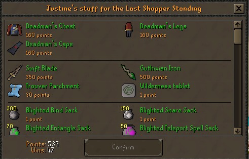 OSRS LMS points, Video Gaming, Gaming Accessories, In-Game Products on ...