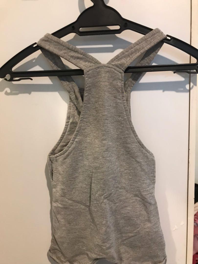 overall grey colour, Babies & Kids, Babies & Kids Fashion on Carousell