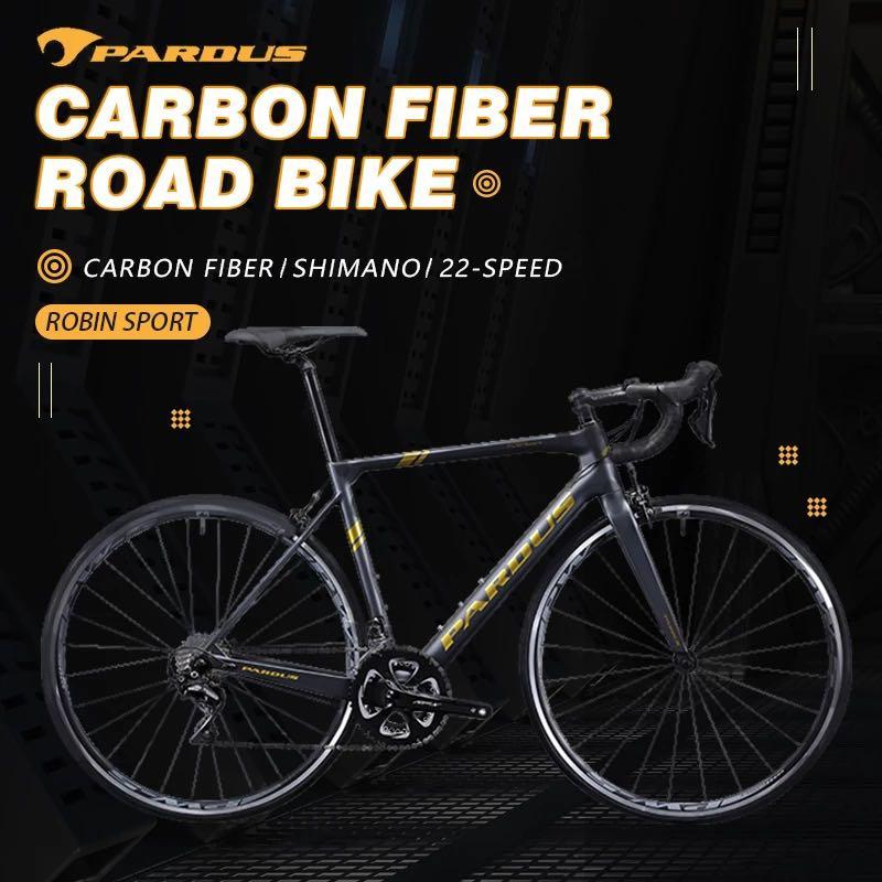 Pardus Robin Sport 22-speed Carbon Road Bike, Sports Equipment ...