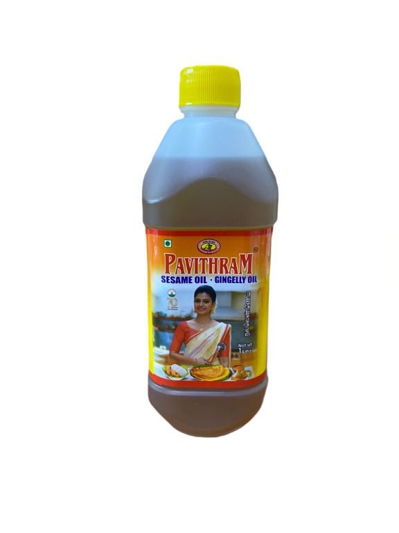 Pavithram Sesame and Gingelly Oil 1 Litre, Food & Drinks, Spice ...