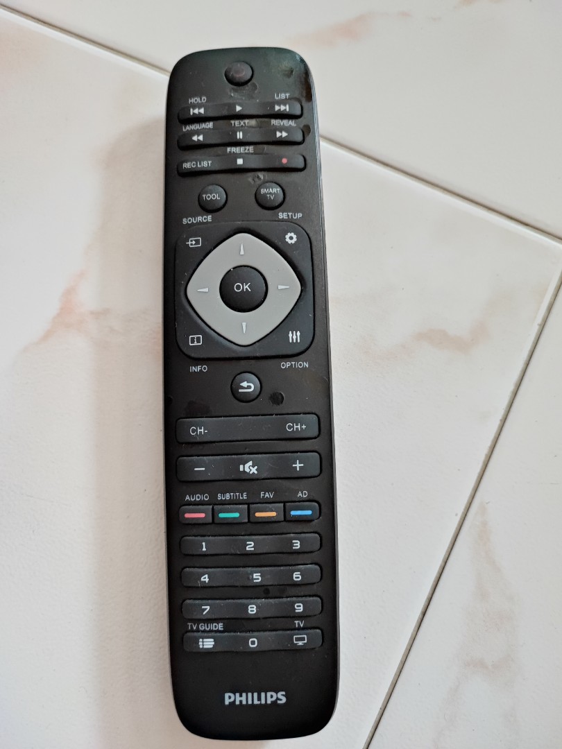 Philips TV controller, TV & Home Appliances, TV & Entertainment, TV ...