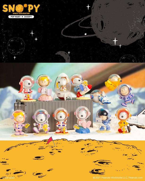 (PO – Confirmed Design!) Popmart Snoopy Space Exploration / Sesame ...