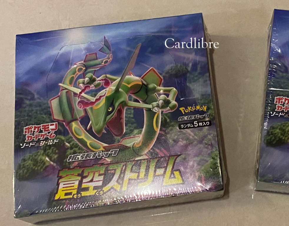 Pokemon TCG s7R Blue Sky Stream Booster Box, Hobbies & Toys, Toys ...
