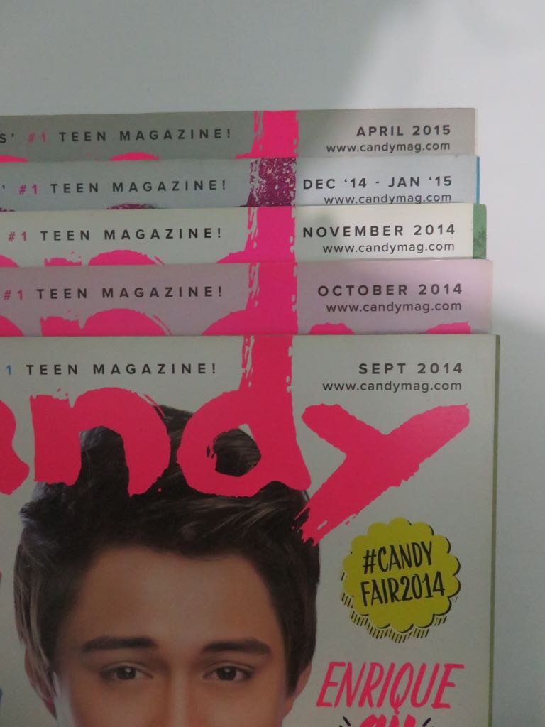 PRELOVED Candy Magazine Set 6, Hobbies & Toys, Books & Magazines ...