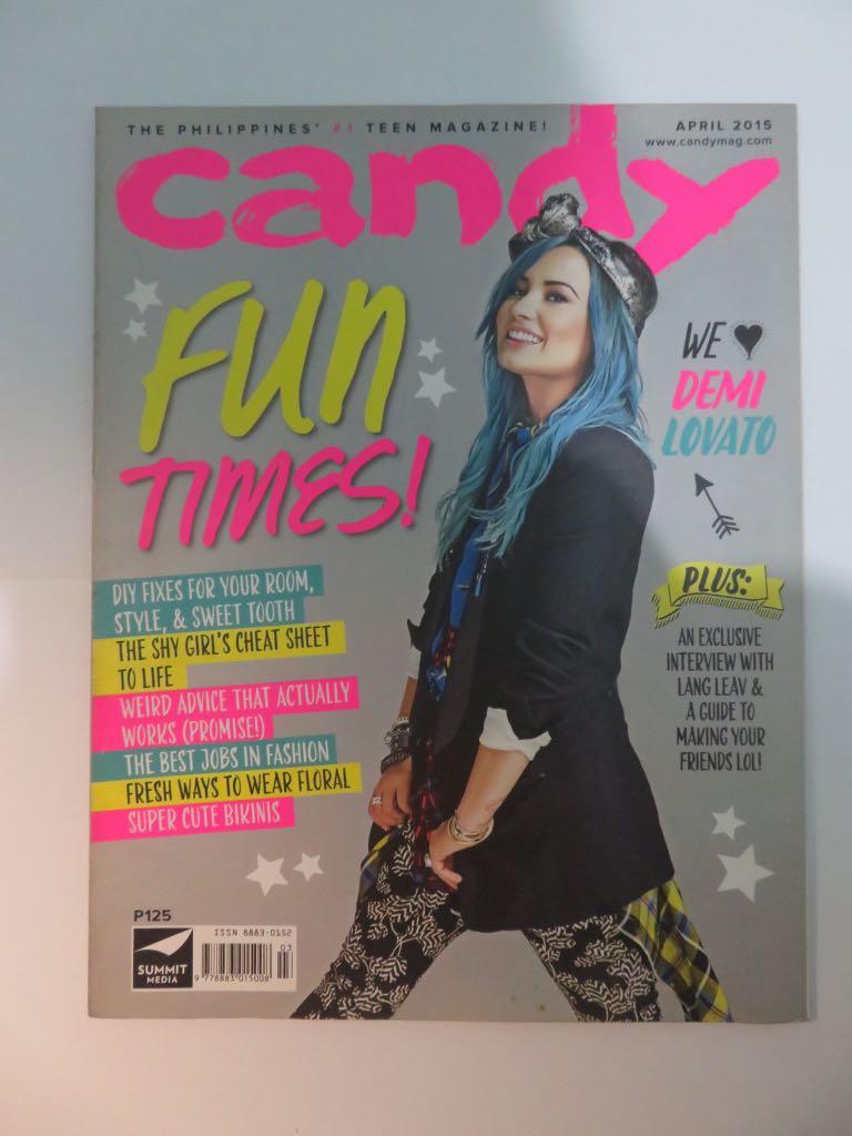 PRELOVED Candy Magazine Set 6, Hobbies & Toys, Books & Magazines ...