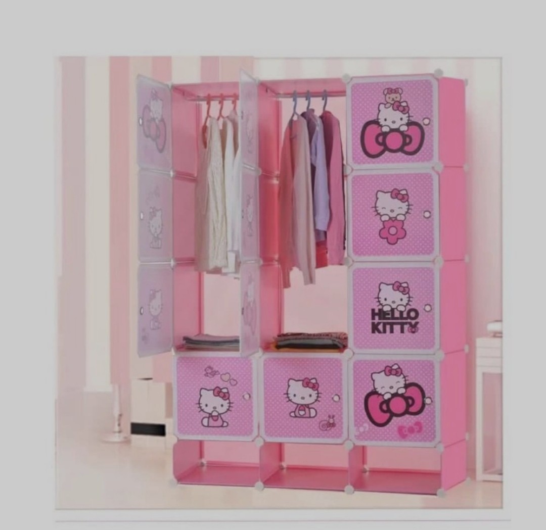 Preloved Hello Kitty Cabinet, Babies & Kids, Baby Nursery & Kids ...