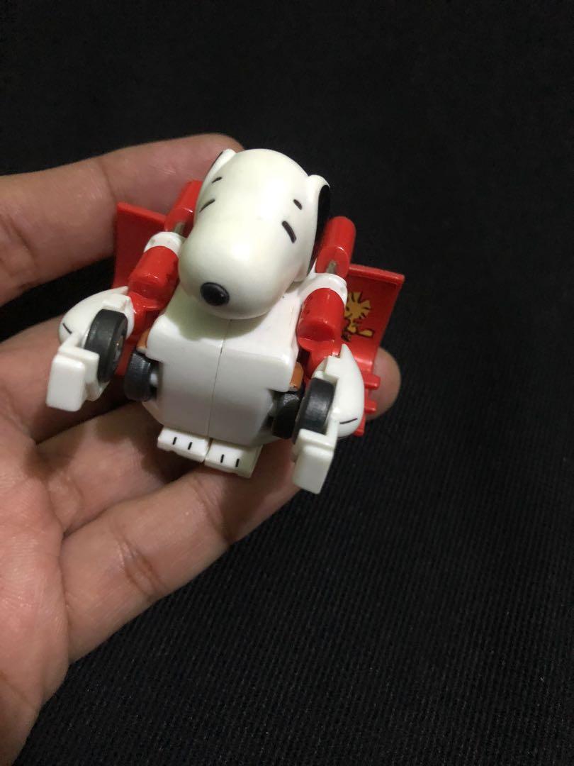 Rare peanuts x transformer / snoopy optimus robot choro-q takara ...