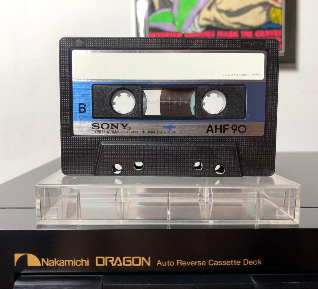 Rare Sony AHF 90 Type 1 Blank Tape Cassette, Hobbies & Toys, Music ...