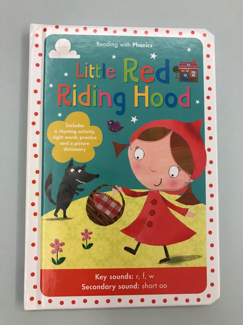 Reading with Phonics, Little Red Riding Hood, 興趣及遊戲, 書本 & 文具, 小朋友書 ...
